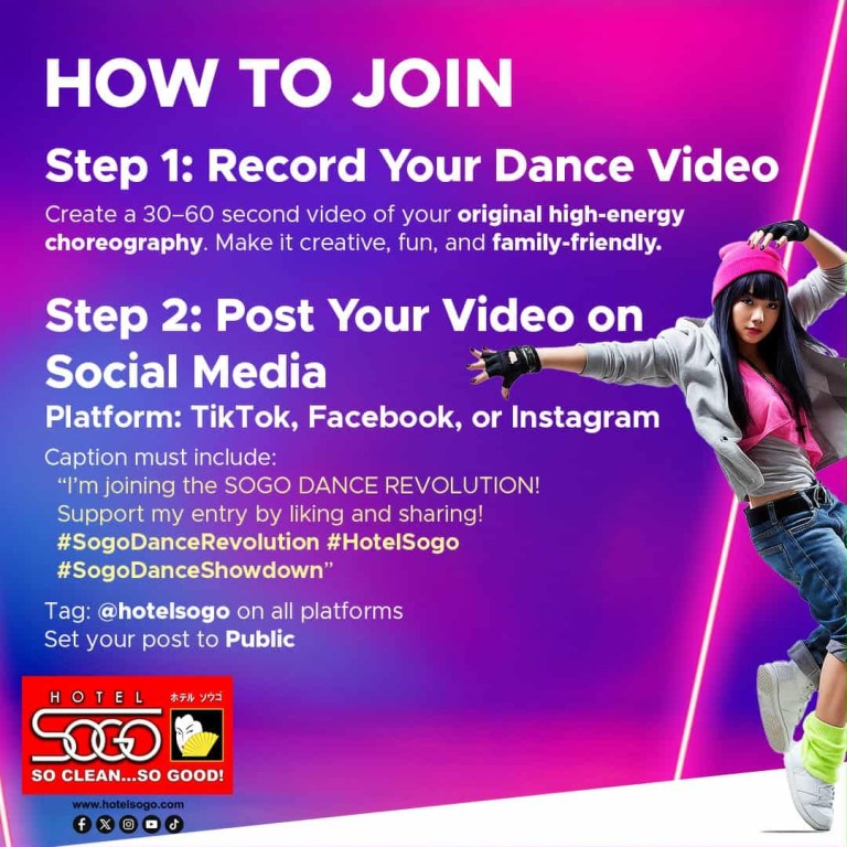 Hotel Sogo Launches ₱100K Dance Showdown for Filipino Crews – The ...